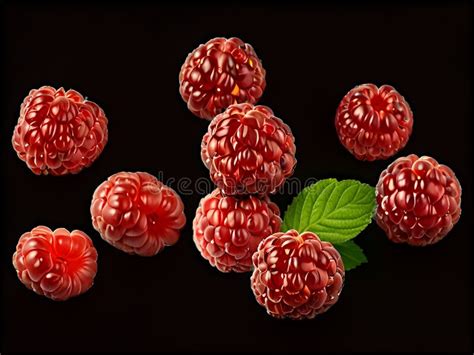 Bright And Colorful Raspberry Wallpaper Stock Illustration Illustration Of Fresh Texture