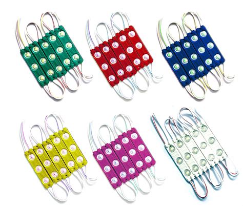 Dc 12v Optical 3 Led Diffused Module Light