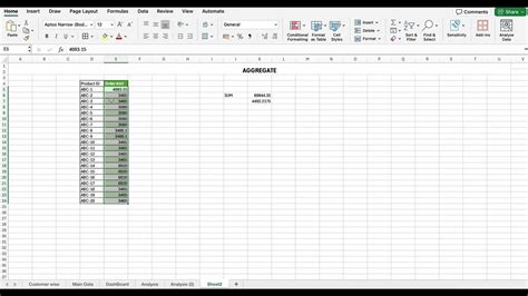 Aggregate Function In Ms Excel Aggregate Youtube