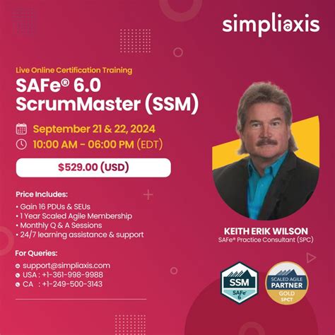 Simpliaxis On Linkedin Safe Scrummaster Agileleadership Agile Scaledagile Scrum Workshop…