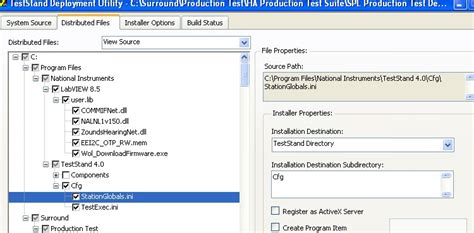 Teststand Deployment Build Fails With Dll Dependency Ni Community