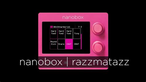 Introducing Nanobox Razzmatazz The Worlds Juiciest Groovebox Youtube