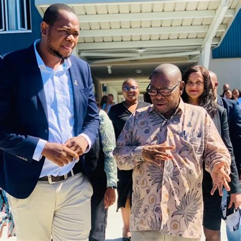 Sibusiso Thwala On Linkedin Eailer On With Minister Prof Nzimande Opening The New Residence At