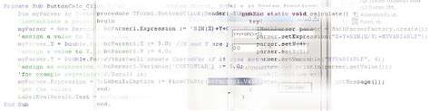 Math Parser For C Math Parsers