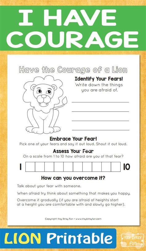 Free Printable Courage Worksheets Printable Word Searches