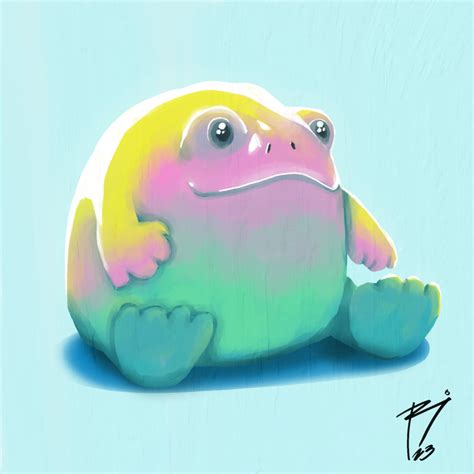 Cute Lil Frog Guy R Digitalart