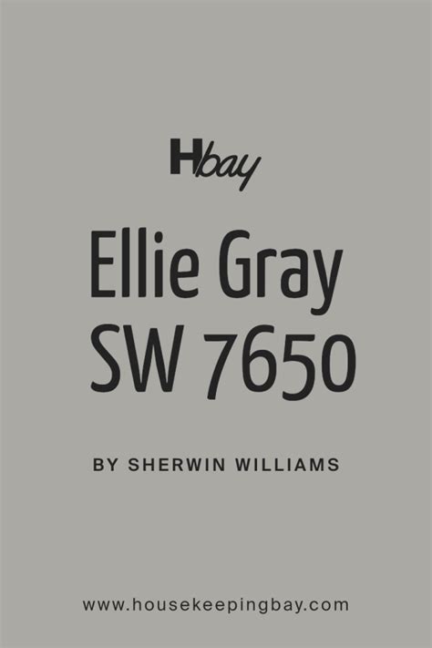 Ellie Gray Sw 7650 By Sherwin Williams Housekeepingbay