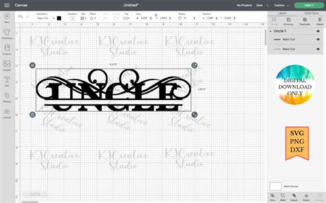 Uncle Split Monogram Svg Png Uncle Svg Best Uncle Ever Etsy