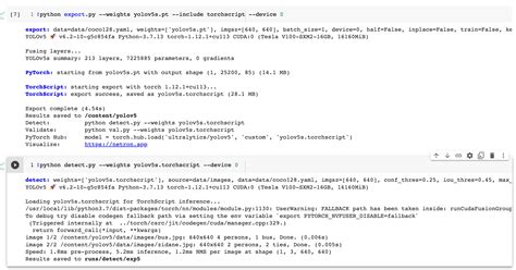 Fail To Run Torchscript After Exporting · Issue 9011 · Ultralyticsyolov5 · Github