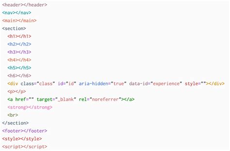 Night Owl Colorful HTML Visual Studio Marketplace