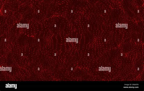 Red Communication And Technology Network Background Withm Oving Lines And Dots Beautiful Motion