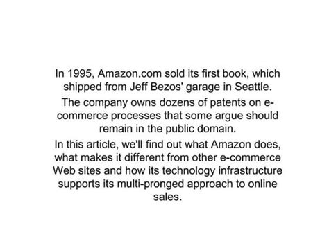 Amazon Ppt Pptx