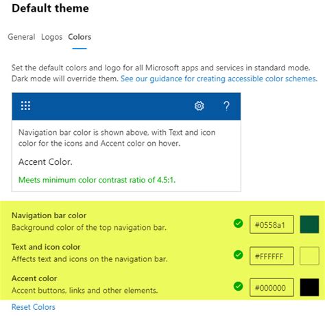How To Configure Global Theme And Logo In Microsoft 365 Ribbon Sharepoint Maven