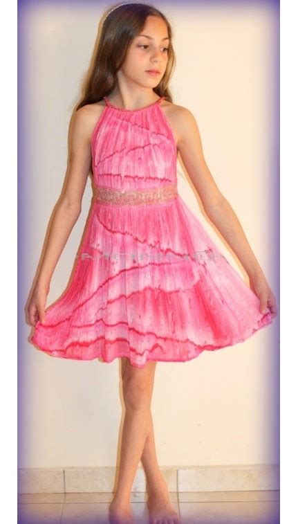 1084 ΙΟΛΗ ΠΑΙΔΙΚΟ ΦΟΡΕΜΑ ΜΠΑΤΙΚ ΜΕ ΜΑΙΑΝΔΡΟ ΣΤΗ ΜΕΣΗ ΣΤΗΝ ΠΛΑΤΗ ΚΑΙ ΚΟΤΣΙΔΑΚΙ ΜΕ