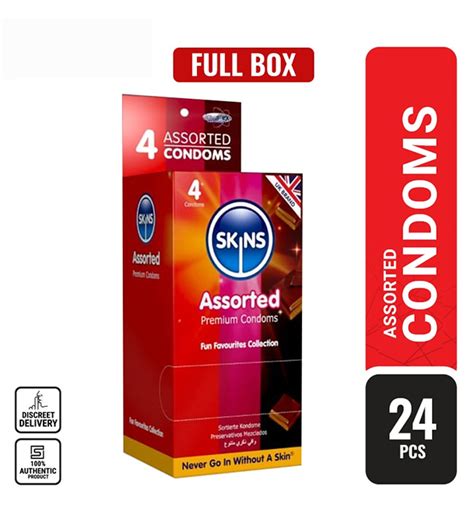 Buy Skins Assorted Premium Condoms Single Pack At Best Price In