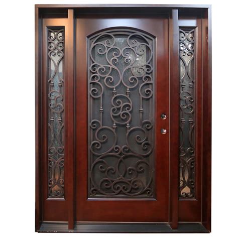 Kamic High Density Ready To Install Walnut Single Sliding Front Entry