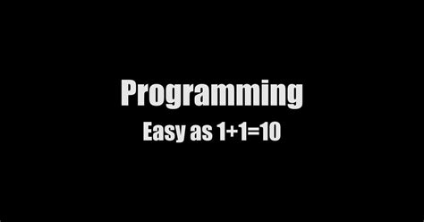 Programming Binary Joke Programmer Sticker Teepublic