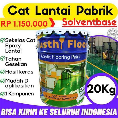 Jual Cat Lantai Sekelas Epoxy Cat Lantai Pabrik Cat Lantai Gudang