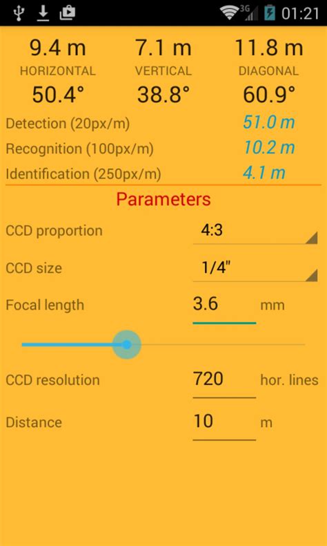 Lens Calculator Cctv Apk For Android Download