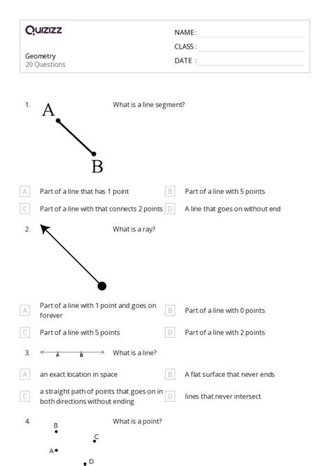 50 Geometry Worksheets For 4th Class On Quizizz Free And Printable
