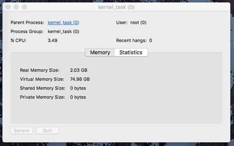 Performance Kerneltask Virtual Memory Size Too High Ask Different