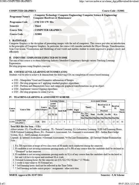 Computer Graphics Cgr Dsc 1 2 1 4 2 25 10 25 10 50 Pdf Graphics Computer Graphics