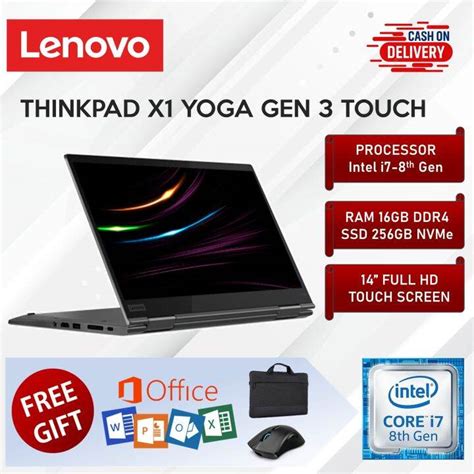 Lenovo Thinkpad X Yoga Gen Touch I Th Gen Gb Ram Gb Ssd M Nvme Inch Full Hd Flip