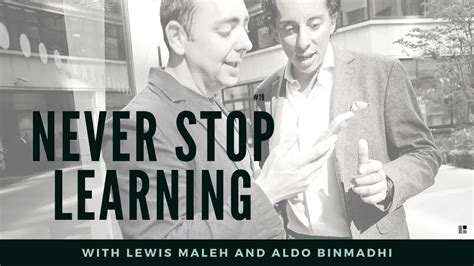 Never Stop Learning Youtube