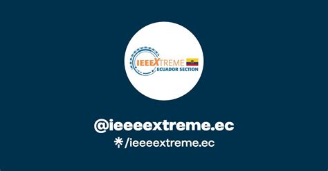 Ieeeextremeec Facebook Linktree