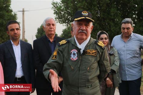 رونمایی از سردیس خلبانمحمود اسکندری در خرمشهر