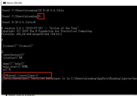 r jupyter client has to be installed but “jupyter kernelspec