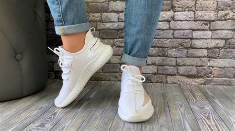 Белые кроссовки женские летние текстильные с сеткой изи - YouTube