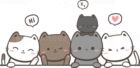 Cute Cat Pngs For Free Download