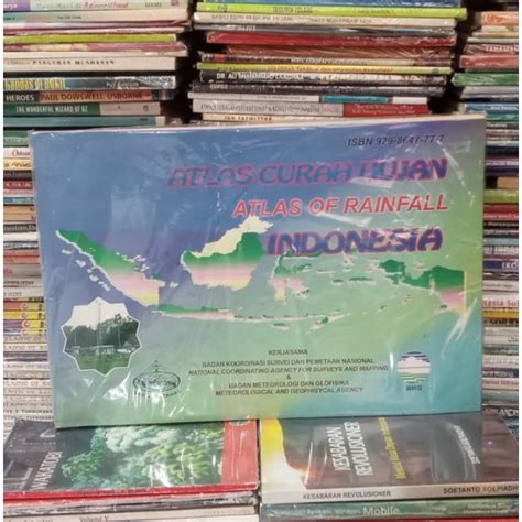 Jual Bisa Cod Atlas Curah Hujan Indonesia Atlas Pendidikan