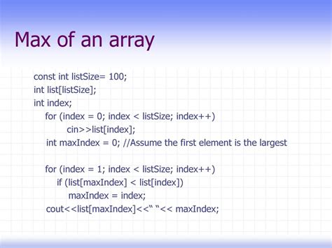 Basic Array Definition Ppt Download