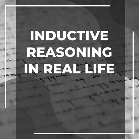 Inductive Reasoning Examples Unlocking Patterns In Everyday Life Adazing