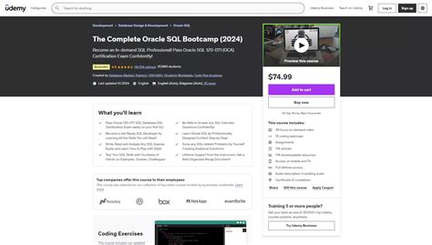 Best Sql Courses On Udemy In 2024