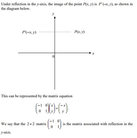 matrix transformations advanced higher maths