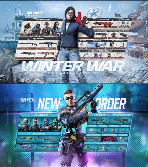Every Call Of Duty Mobile Battle Pass Scroll Right For Older Bps R Callofdutymobile