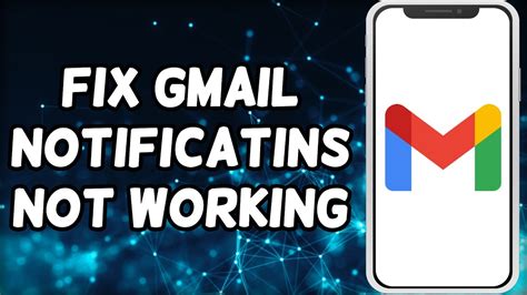 How To Fix Gmail Notifications Not Showingworking Gmail Notification Problem Solved Youtube