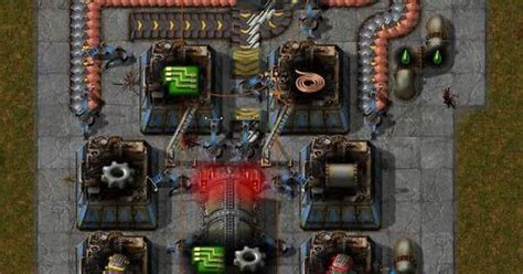Compact Modular Factory For Engines And Flying Robot Frames R Factorio