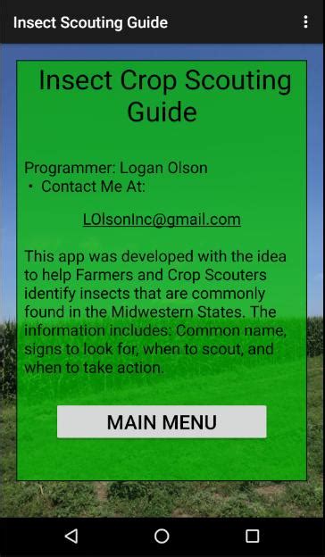 Insect Crop Scouting Apk For Android Download