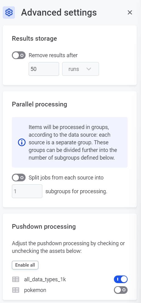 Bigquery Pushdown Processing Ataccama One