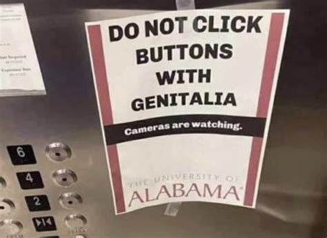Po NOT CLICK BUTTONS WITH GENITALIA Ca Eras Are Watching ALAB IFunny