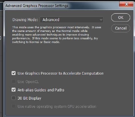 Solved Opencl Is Disable Photosop Cc Adobe Product Community