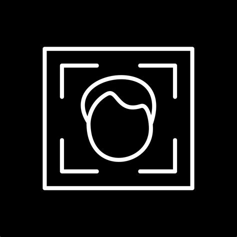 Face Scanner Vector Icon Design 20737272 Vector Art At Vecteezy