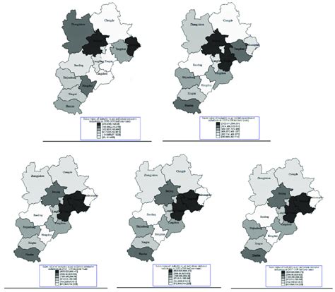 Spatial Quantile Quantile Plot Of Sales Value In Beijing Tianjin Hebei