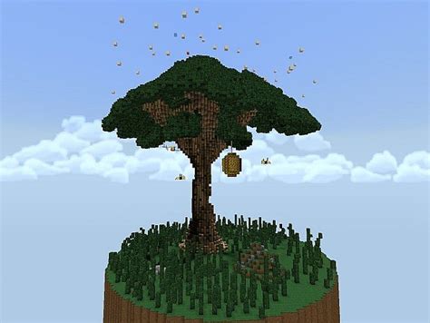Survival Map Tree Minecraft Map