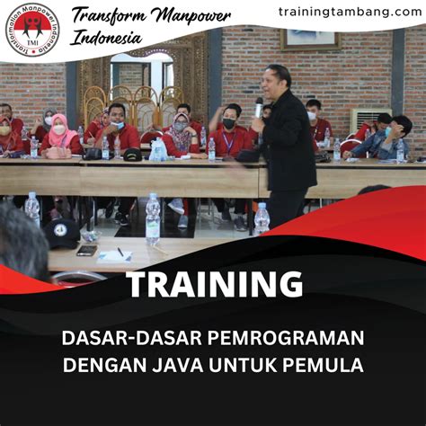 Training Dasar Dasar Pemrograman Dengan Java Untuk Pemula Training