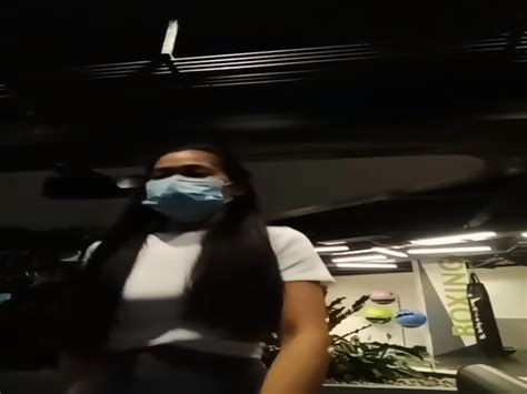 No Bra No Panties In Gym